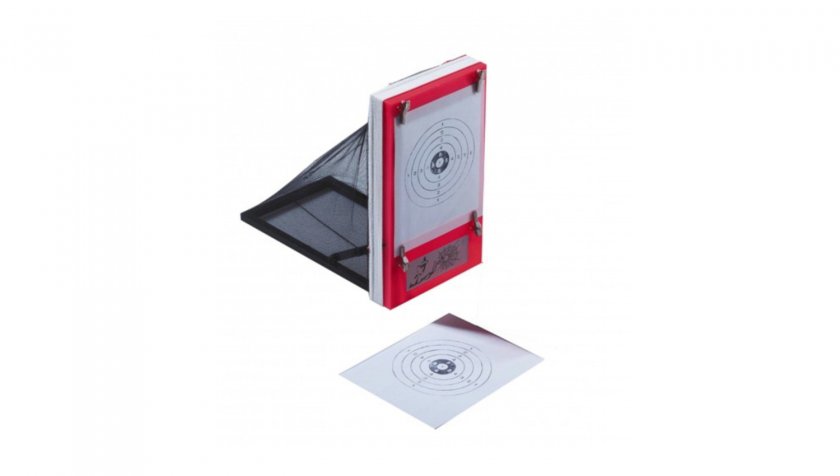 Airsoft Target Holder with Mesh BB Catcher | Balistas.com
