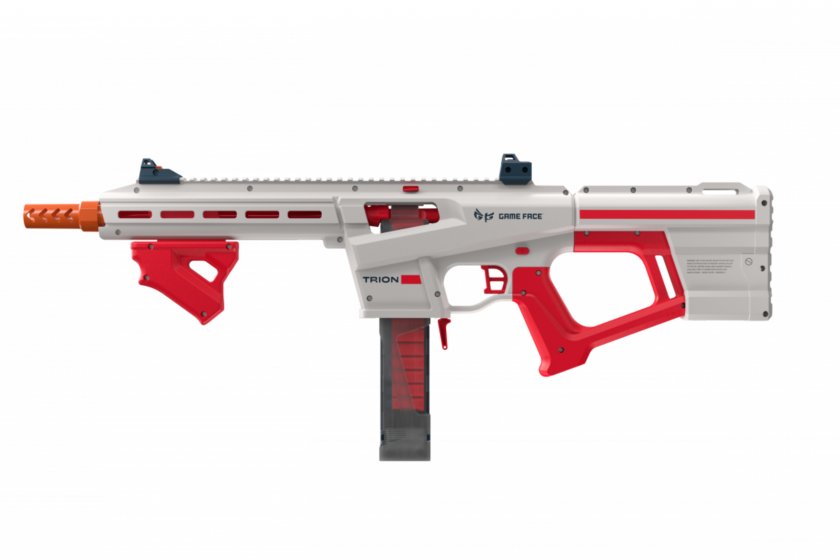 Game Face Trion foam dart blaster red | Balistas.com