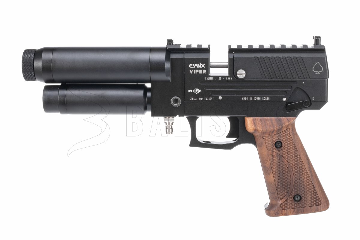 Review: Evanix Viper 6,35mm air pistol | Balistas.com
