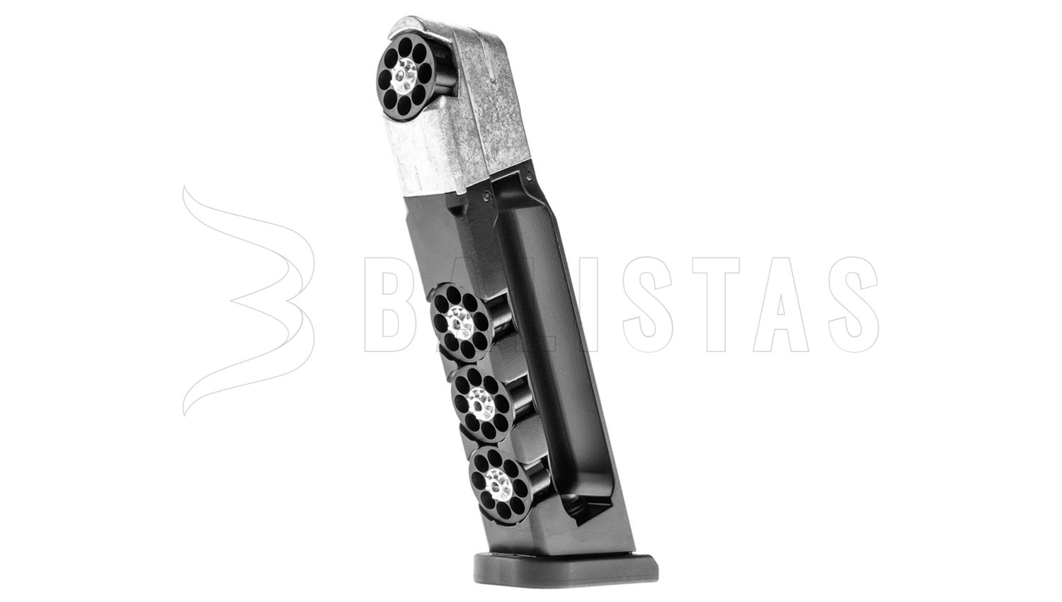 Glock 17 BlowBack BB/Diabolo CO2 magazine | Balistas.com