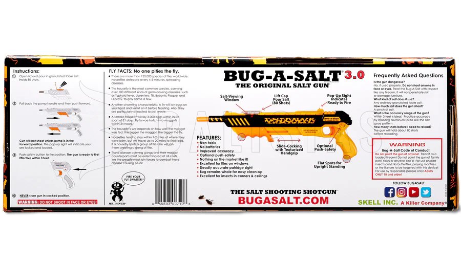 Salt blaster Bug-A-Salt 3.0 Orange Crush | Balistas.com