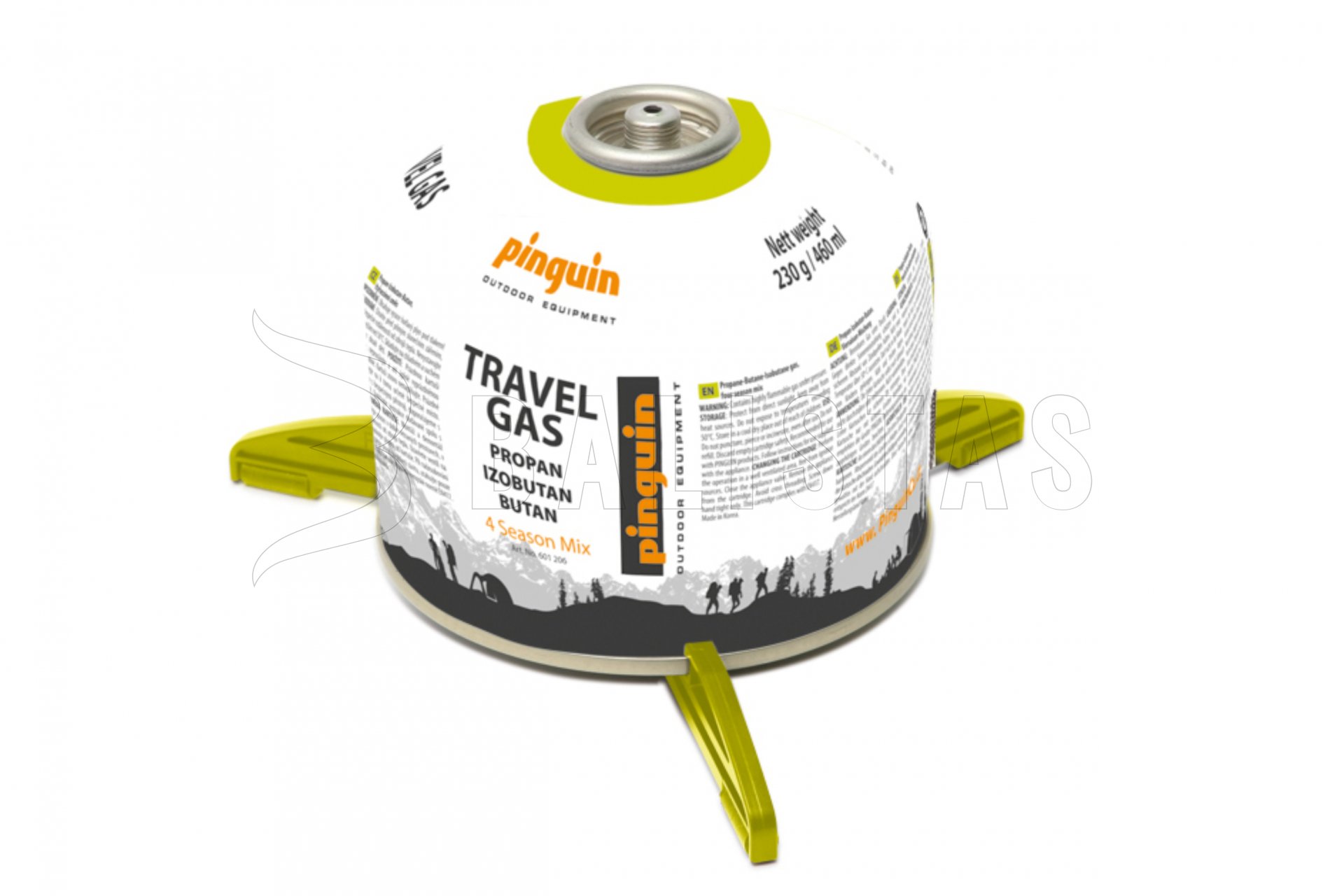 Gas cartridge Pinguin Travel Gas 230g | Balistas.com