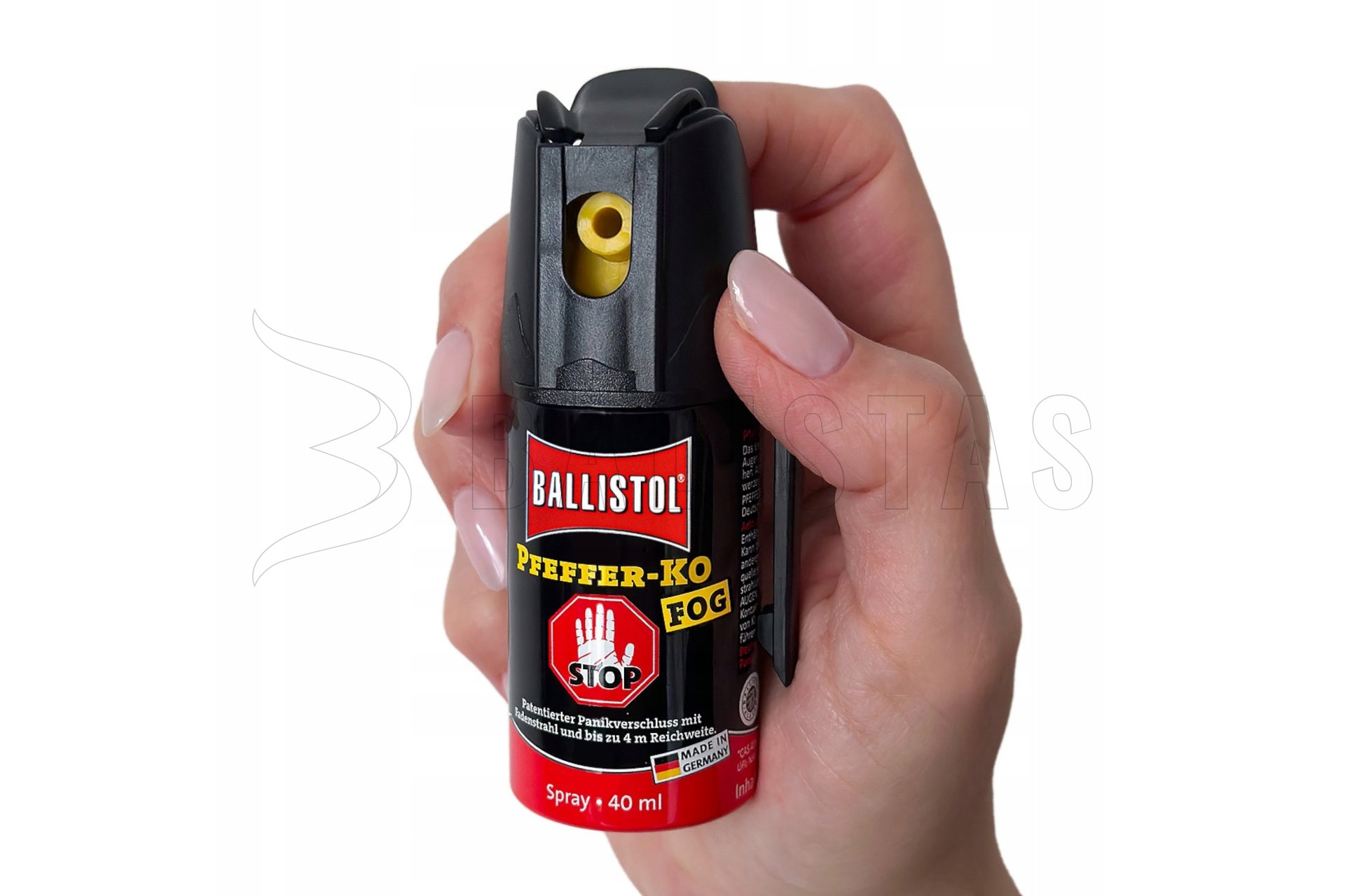 Ballistol KO JET 40ml pepper spray | Balistas.com