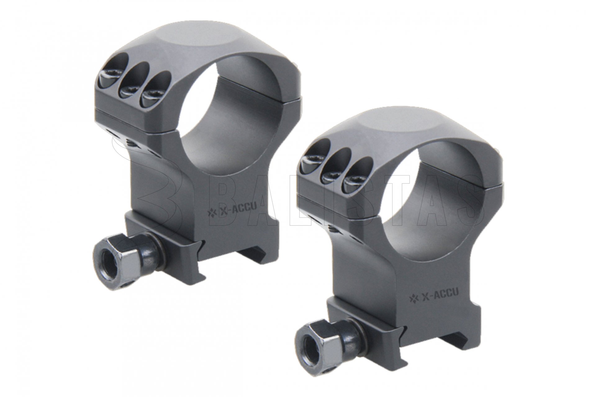 Vector Optics X-ACCU two piece 22mm/30mm - high | Balistas.com