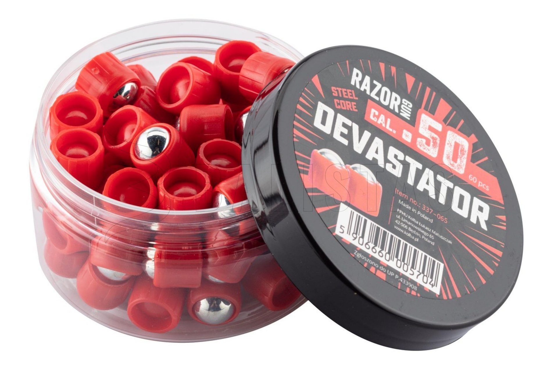 RAM Steel Balls RazorGun Devastator cal.50 4.6g 60pcs | Balistas.com