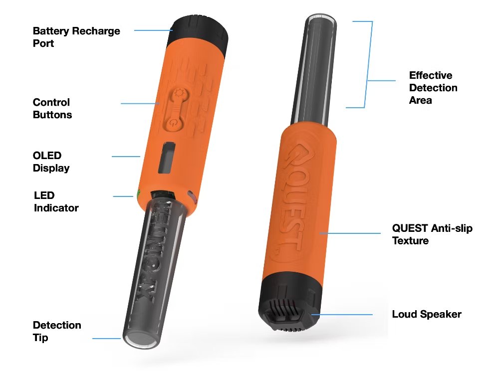 Quest Xpointer MAX metal detector | Balistas.com