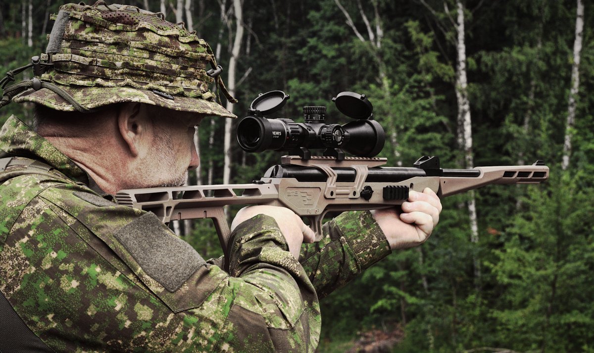 Black Bunker BM8 5,5mm Full Black | Balistas.com